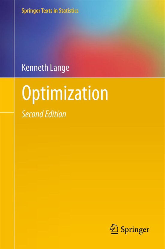 Springer Texts in Statistics- Optimization | 9781489992703 | Kenneth ...