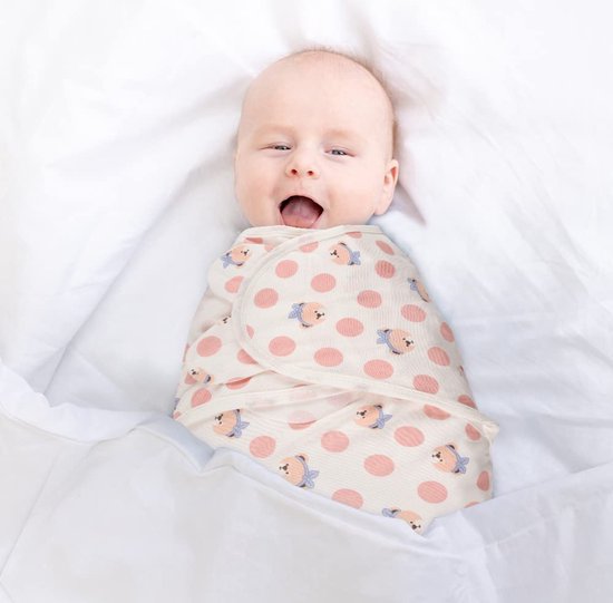 Inbakerdoek 0-3 maanden, verpakking van 2 baby-inbakerzakken gemaakt ...