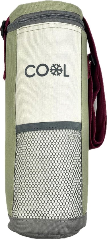 Koeltas voor flessen tot 1,5 liter, flessenkoeltas, afmeting 12 x 32 cm ...