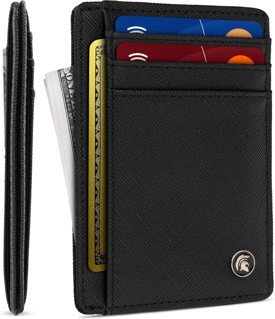 POWR Pasjeshouder Mannen Zwart - Beschermhoes Bankpas met Anti Diefstal ...