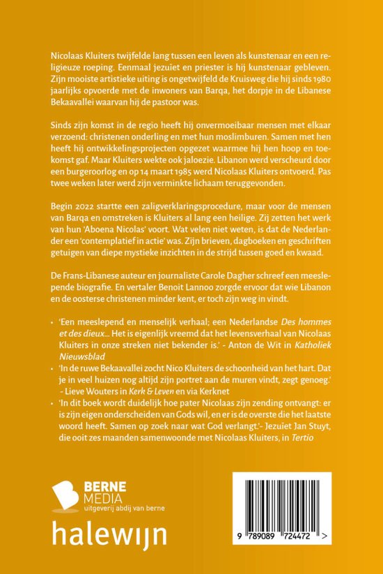 Nicolaas Kluiters, Carole Dagher | 9789089724472 | Boeken | bol