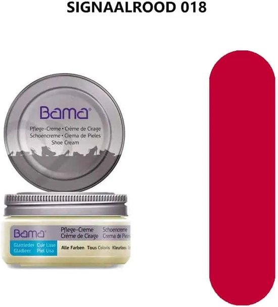 Bama Schoencreme - Rood - 50ml | bol