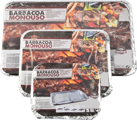 Set Barbecue - Instantané - Jetable - Barbecue extérieur - Table ...