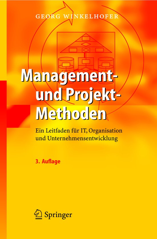 Management- und Projekt-Methoden, Georg Winkelhofer | 9783540229124 ...