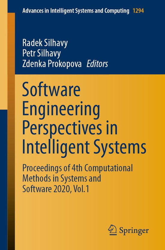Advances in Intelligent Systems and Computing- Software Engineering Perspectives in... | bol