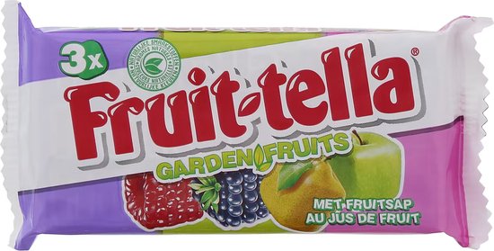 Fruittella 3 rollen snoep gemaakt met fruitsap in 4 verschillende smaken | bol