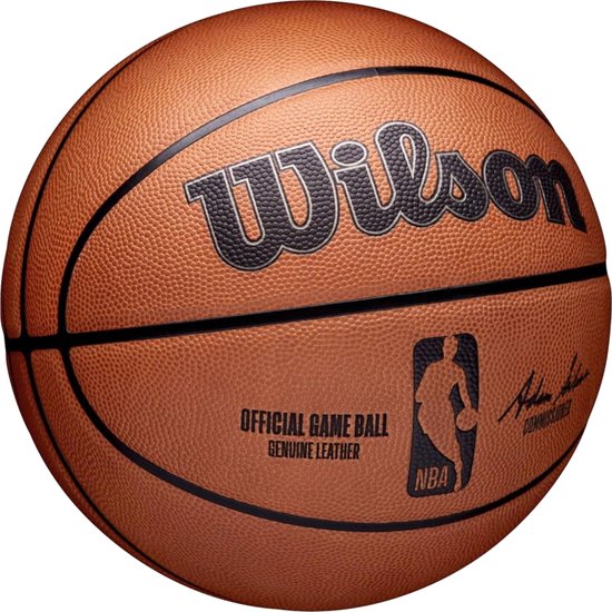 Wilson NBA Official Game Ball WTB7500ID, Unisex, Oranje, basketbal ...