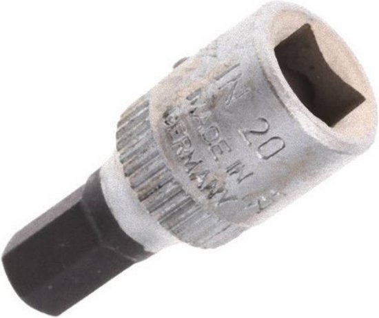 Gedore IN 20 6178490 Inbus Schroevendraaierdop 6 mm 1/4 (6.3 mm) | bol.com