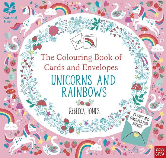 National Trust: The Colouring Book of Cards and Envelopes - Unicorns ...
