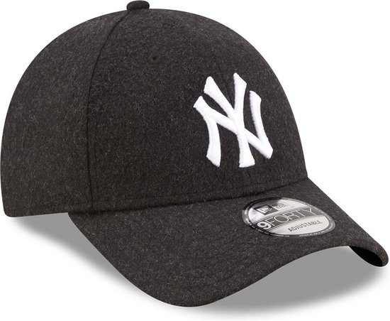New York Yankees Black Wool 9FORTY Adjustable Cap | bol