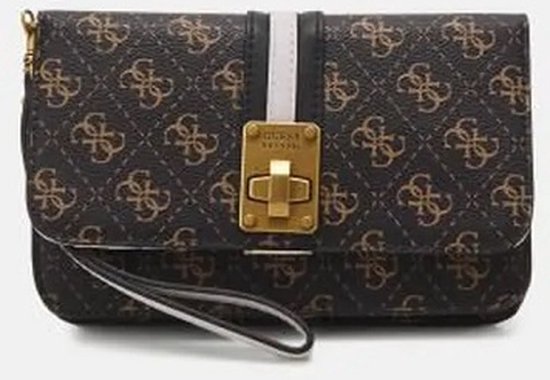 GUESS Kainta SLG brown/logo | bol.com