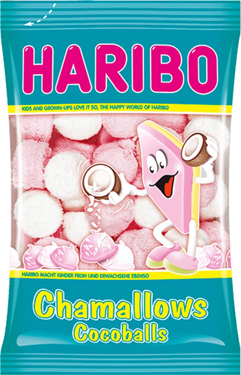 Haribo Chamallows Cocoballs snoep - 1000g | bol