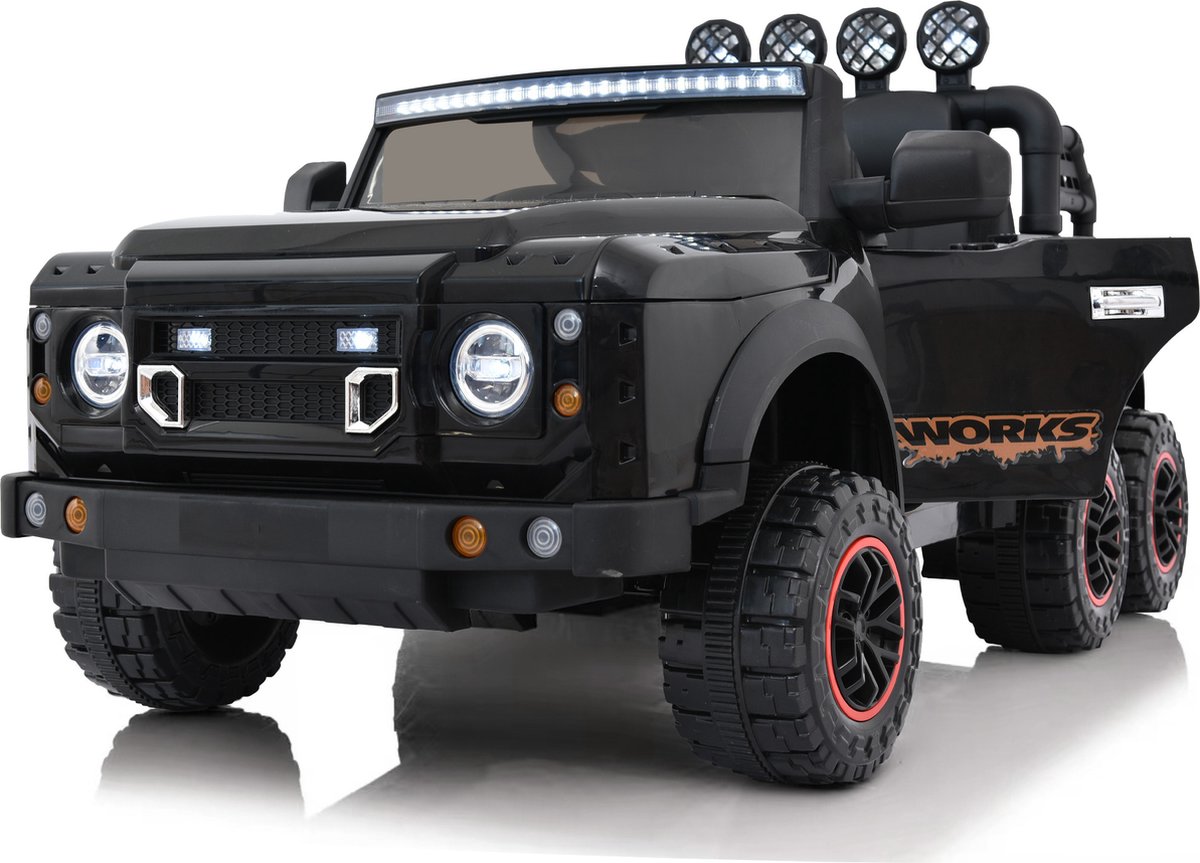 Merax Jeep 2-zits Elektrische Kinderauto - Veilig Voor Kinderen Vanaf 3 ...