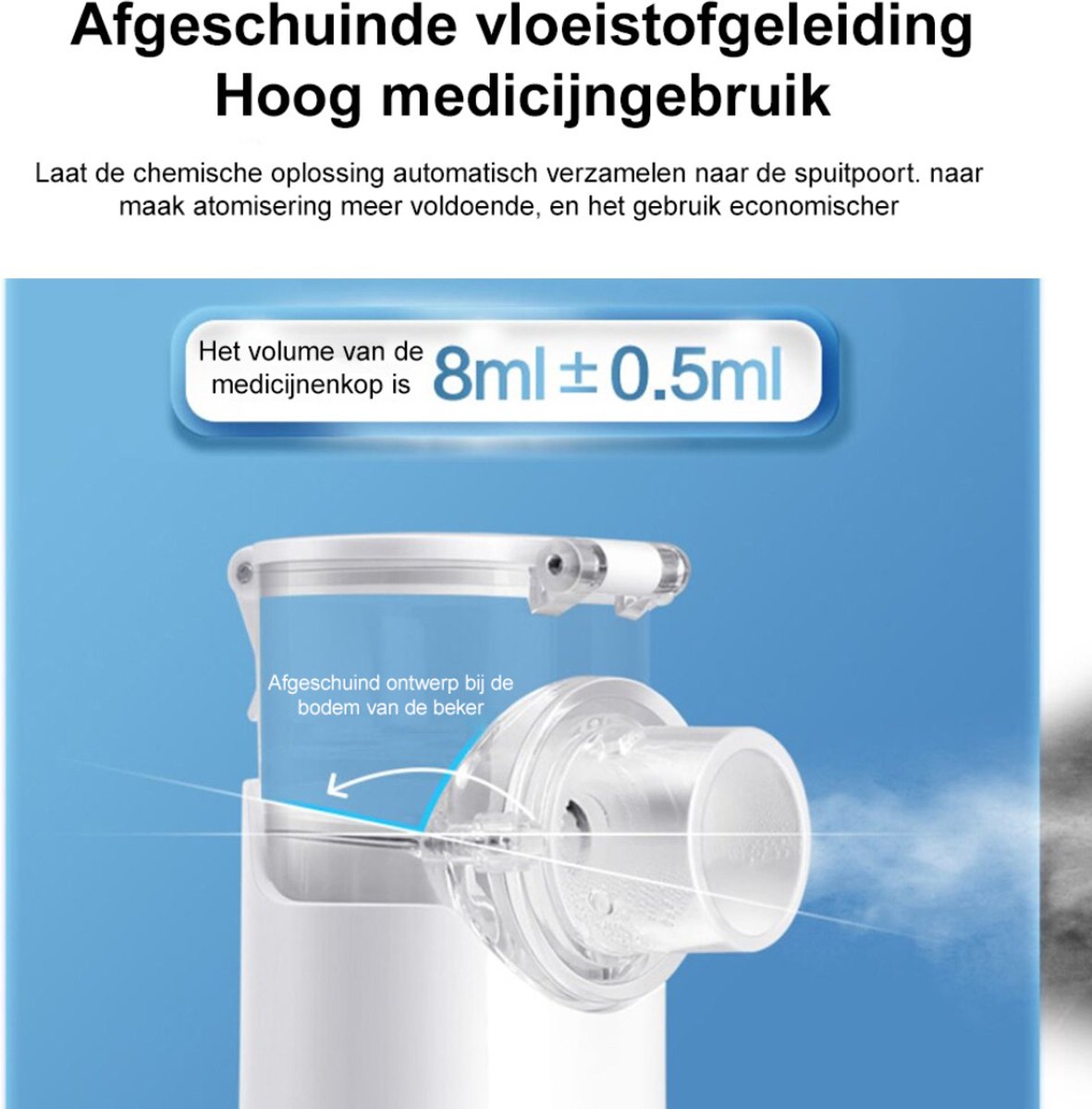 Bolture Aerosoltoestel - Ultrasone Vernevelaar Inhalator ...