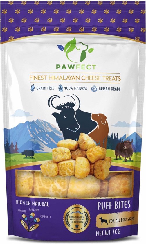 Pawfect Chew Puff Bites 70 GR | bol.com