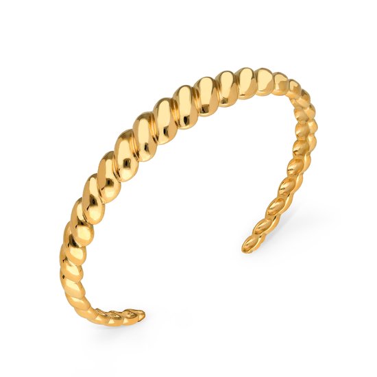 Croissant bangle gold | bol.com