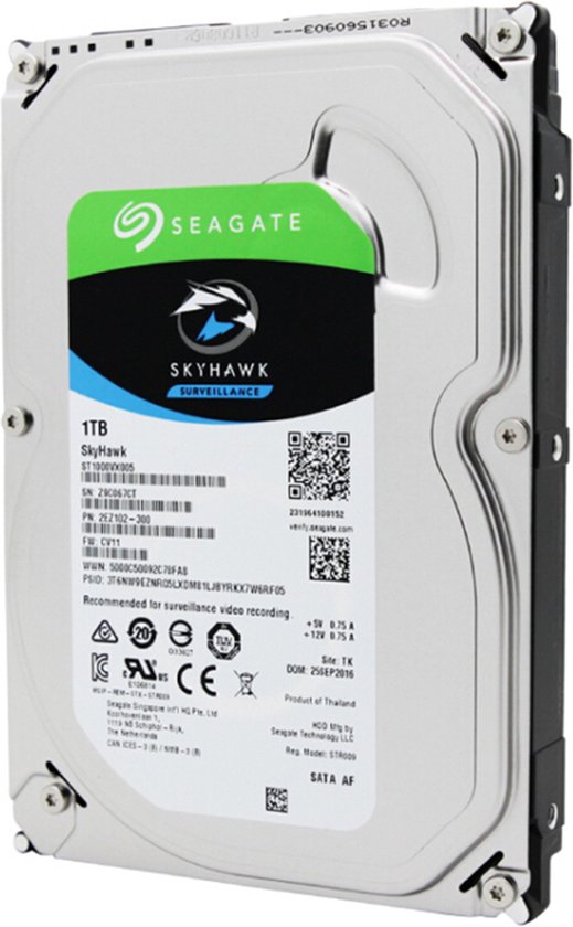 Seagate Skyhawk - Interne harde schijf - 1000 GB | bol