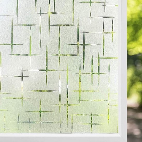 Raamfolie - Statisch - Zonwerend - Anti inkijk - Zelfklevend ...