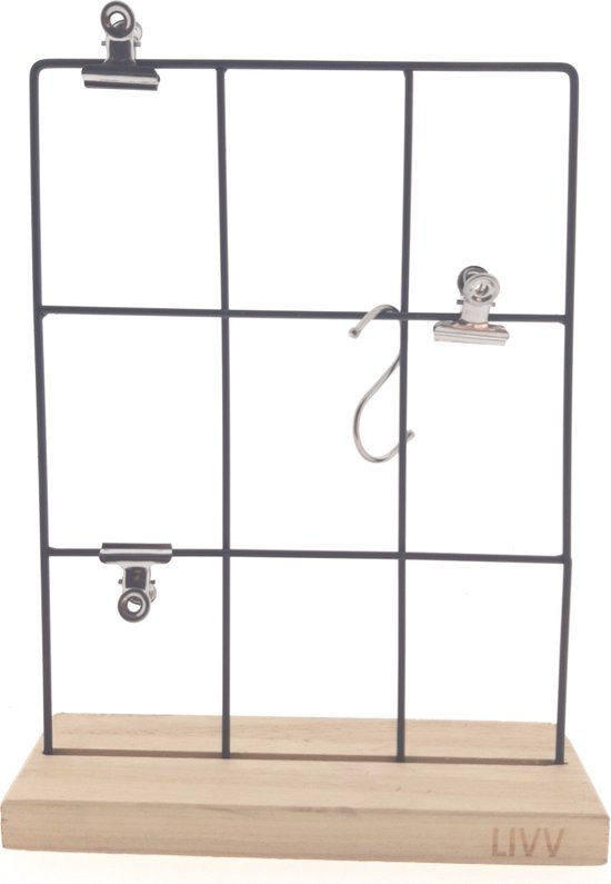 Foto Rek - Zwart - 30 cm - Staan - Decoratie - LIVV - +Standaard - +3 ...