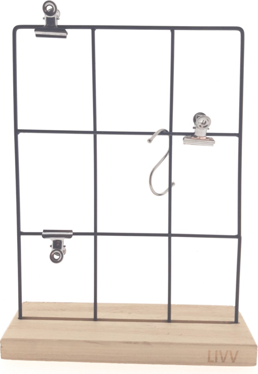 Foto Standaard - Zwart - 30 cm - Staan - Decoratie - LIVV - +Standaard ...