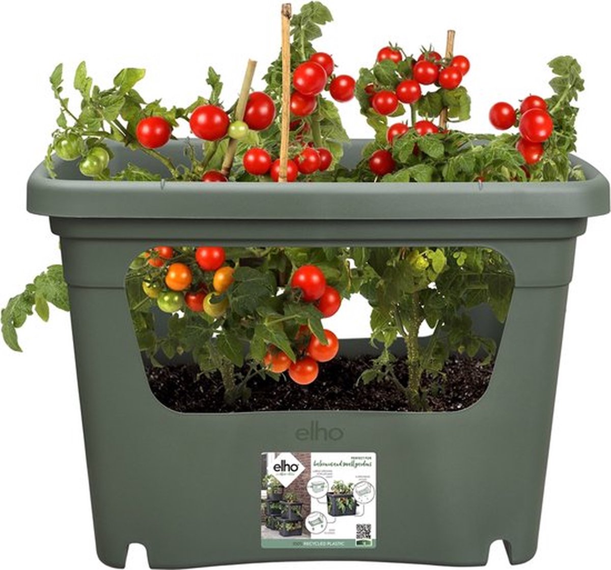 Elho Green Basics Stack & Grow 50 - Plantenbak voor Buitenkweken En ...