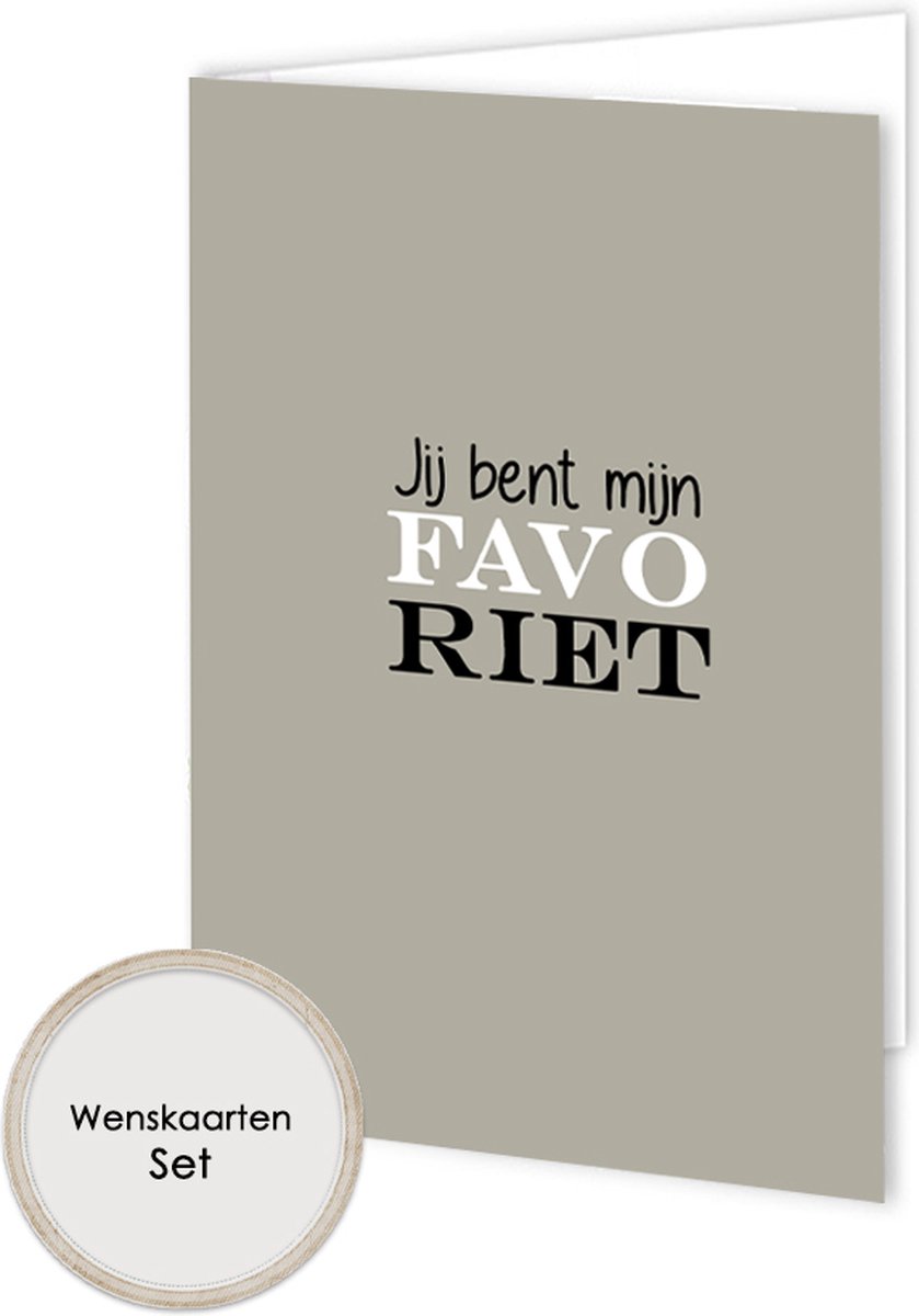 WKAS006 - Set dubbele kaarten van 10 stuks - Wenskaarten blanco - Wenskaarten met... | bol.com