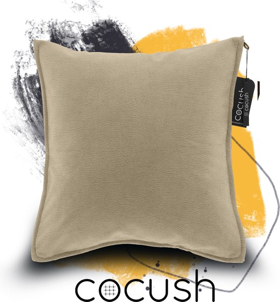 Cocush - TESS - Kussenhoes Vloerkussen excl. Binnenkussen 70x70 cm - 1 ...