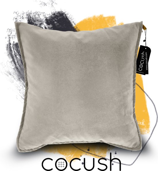 Cocush - JANE - Kussenhoes Vloerkussen excl. Binnenkussen 70x70 cm - 1 ...