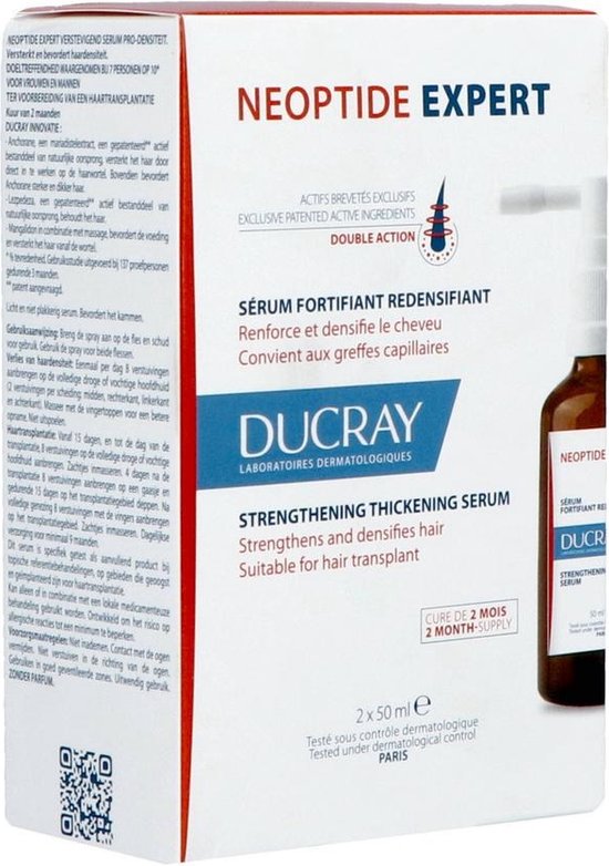 Ducray Neoptide Expert Serum Anti Hair Loss & Growth 2x50ml | bol.com