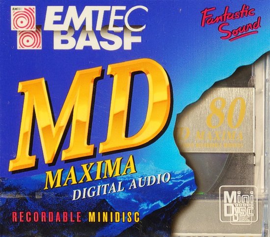 BASF/EMTEC Md80 Maxima Minidisc | bol
