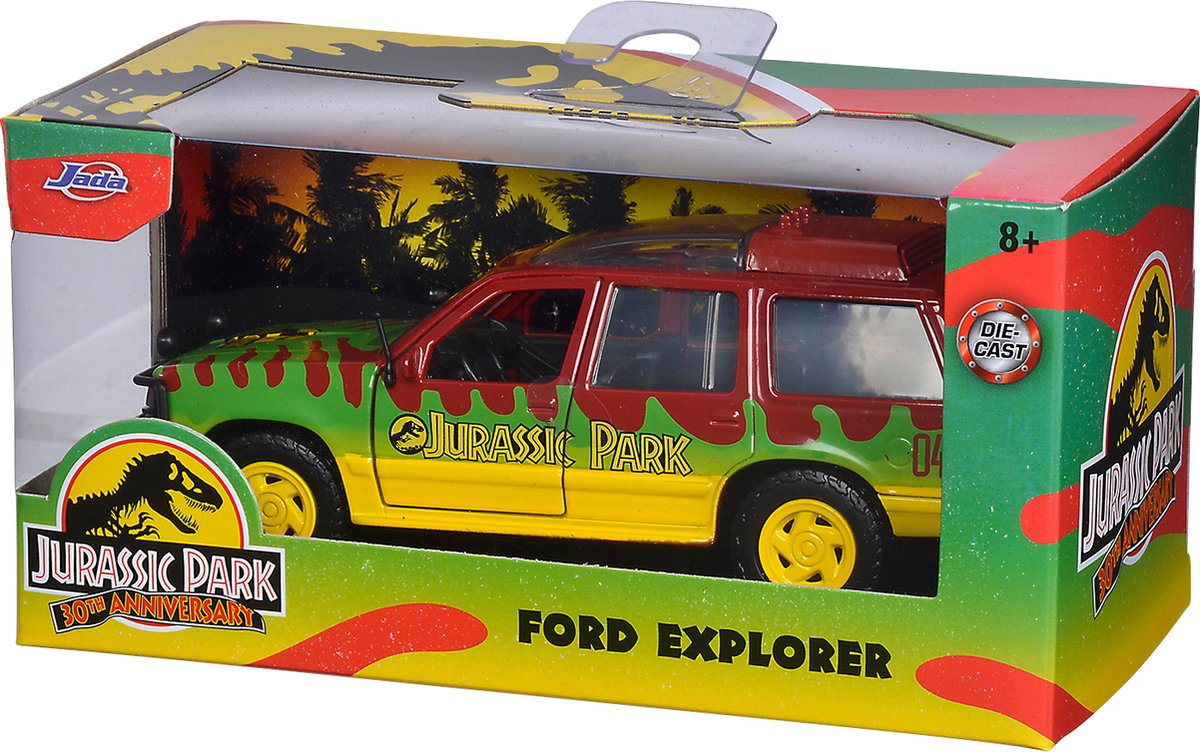 Jada Toys - Jurassic World - 1993 Ford Explorer - 1:32 - Schaalmodel ...