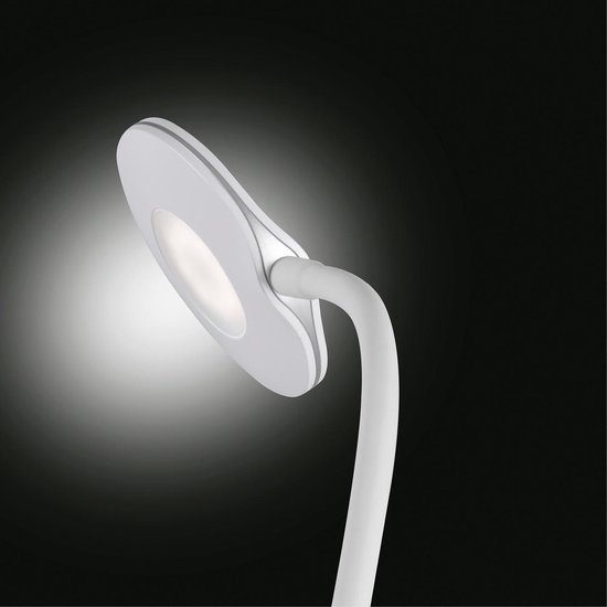 Hansa bureaulamp Splash, LED-lamp, wit | bol