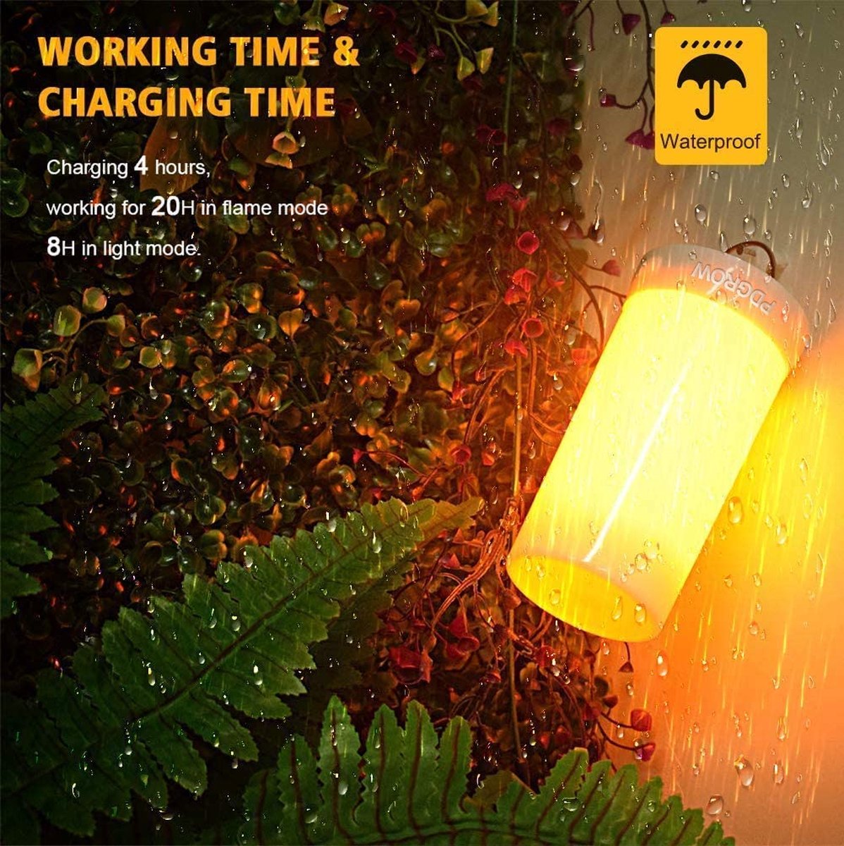 Flightmode- Led-Vlamlamp, USB-Oplaadbare Vlamlamp, Tafellamp ...