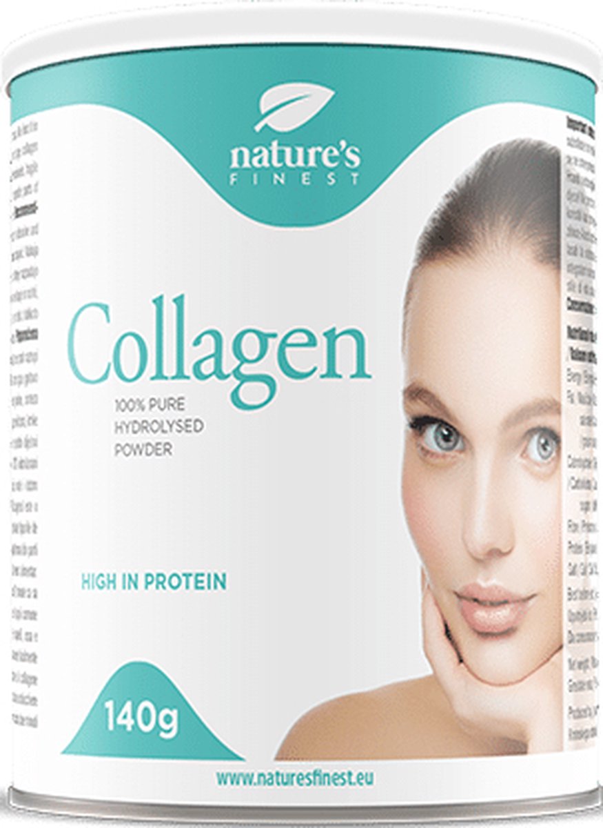 Nature's Finest Collageen Poeder 140 g | Volledig Natuurlijk Eenvoudig Oplosbaar... | bol.com