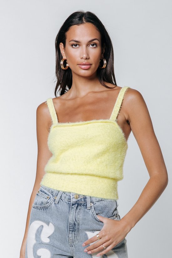 Colourful Rebel Seline Cropped Knitted Top - XS | bol.com