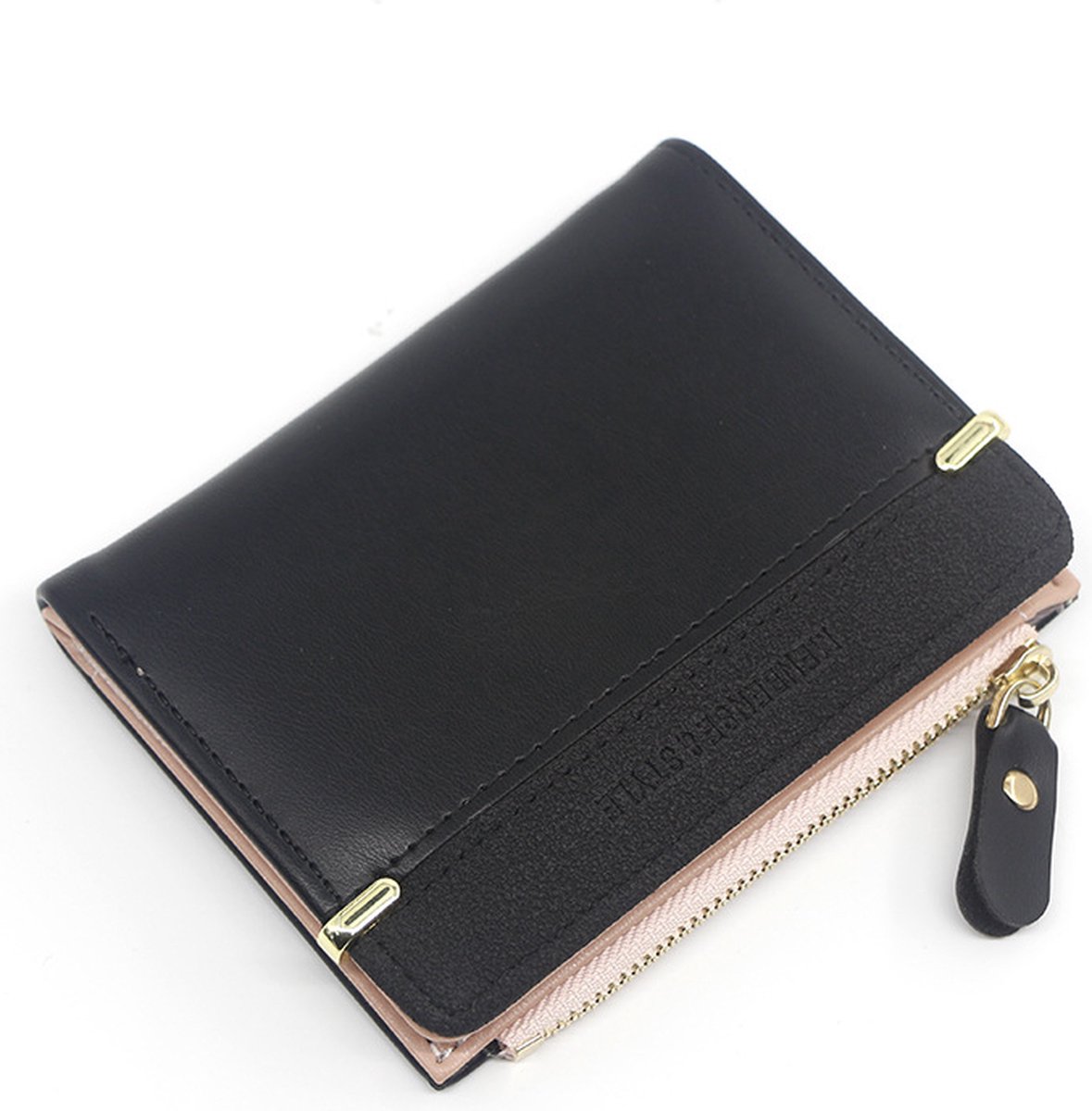 Dames Portemonnee - Handig & Klein Formaat - Roze | bol.com