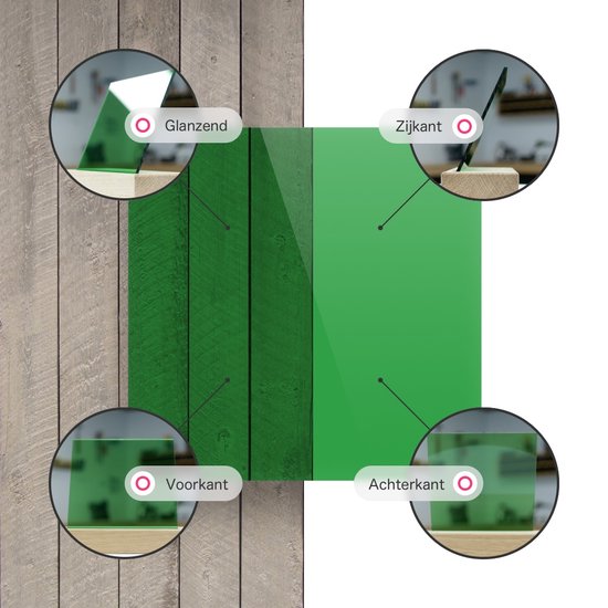 Plexiglas plaat 3 mm dik - 150 x 90 cm - Getint Groen | bol