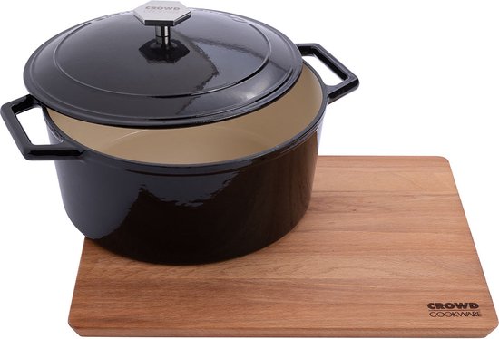 Crowd Cookware – Snijplank gemaakt van gestoomd beukenhout – met ...