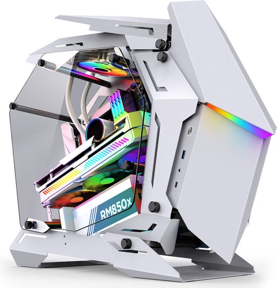 Jonsbo MOD3 Mini Micro-ATX Tower Showcase - Wit | bol