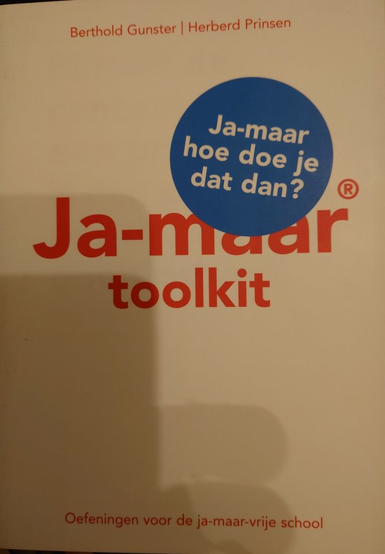 Ja-maar® Toolkit, Berthold Gunster | 9789080855564 | Boeken | bol
