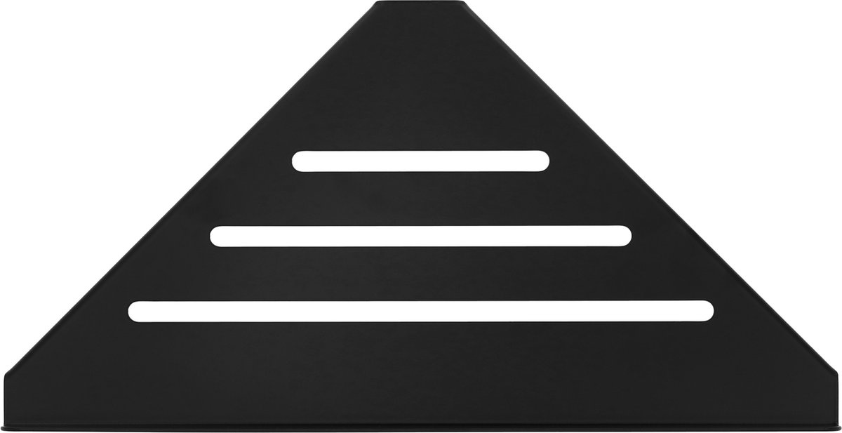 QUVIO Wandplank hoek - Wandplank - Wandrek - Planchet - Metaal - 30,5 ...