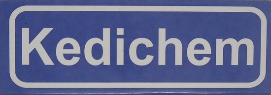 Koelkast magneet plaatsnaambord Kedichem. | bol