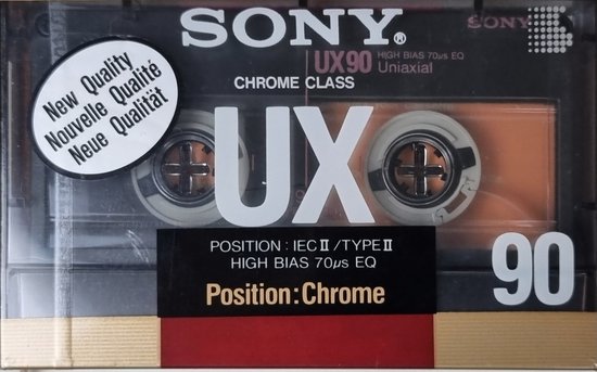 Sony UX 90 minuten chrome position cassettebandje | bol