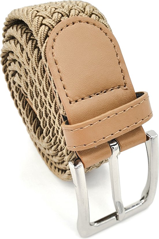 Elastische Comfort Riem - Stretch Riem - Gevlochten Broekriem - Totale ...