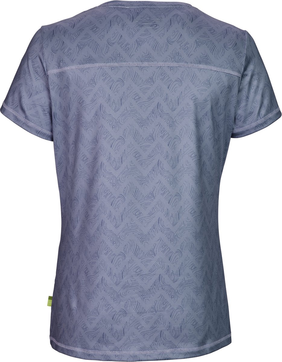 Killtec dames shirt - shirt KM dames - navy print - 39155 - maat 40 | bol