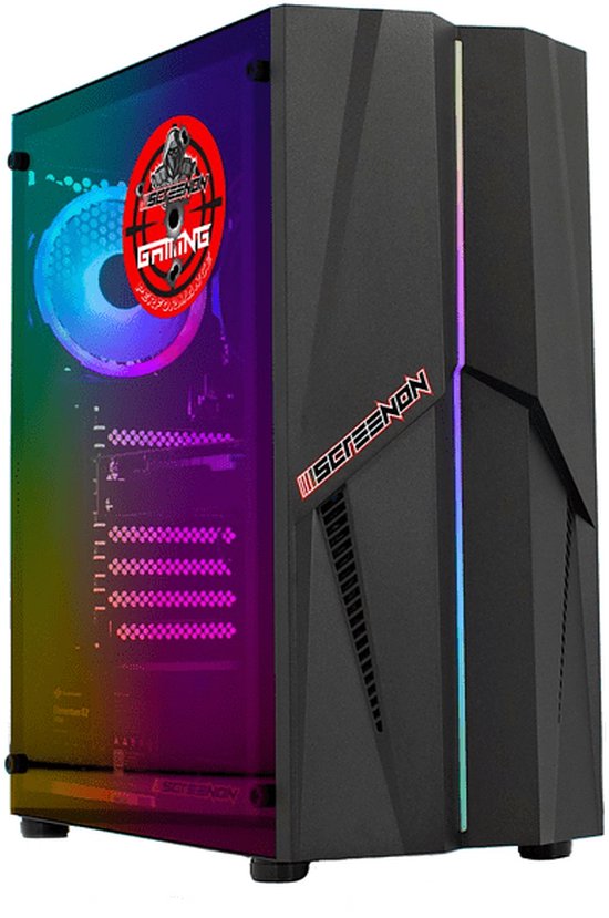 SCREENON GamePC.V622103 - Ryzen 5 - 16GB - 480GB SSD - GTX 1650 | bol.com