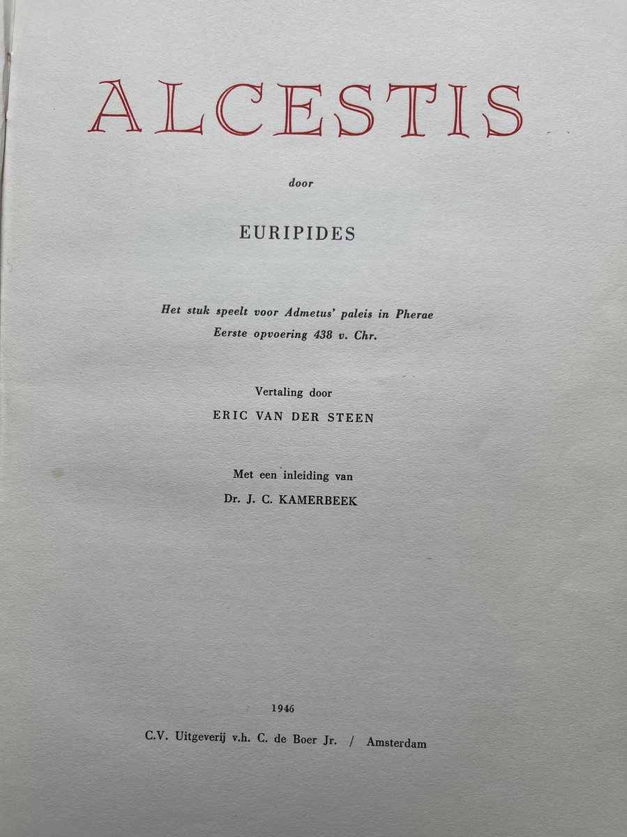 Alkestis, Euripides | 9789070089399 | Boeken | bol