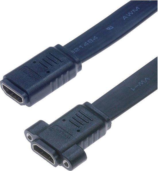 Lyndahl HDMI Adapterkabel HDMI-A bus 3 m Zwart LKPK025-30 HDMI-kabel ...