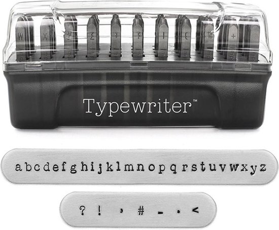 Slagletters Typewriter, luxe, Klein, 3 mm | bol