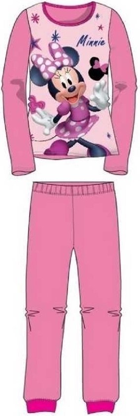 Minnie Mouse pyjama - lichtroze - Disney pyama - maat 110 | bol